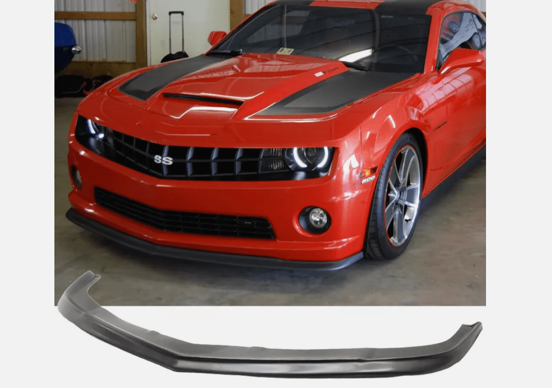 Fits 10-13 Chevy Camaro V8 SS Only ZL1 Style Front Bumper Lip Spoiler ...