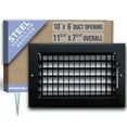 Fits 10x6 Duct Opening Steel Adjustable Air Supply Grille by Handua ...