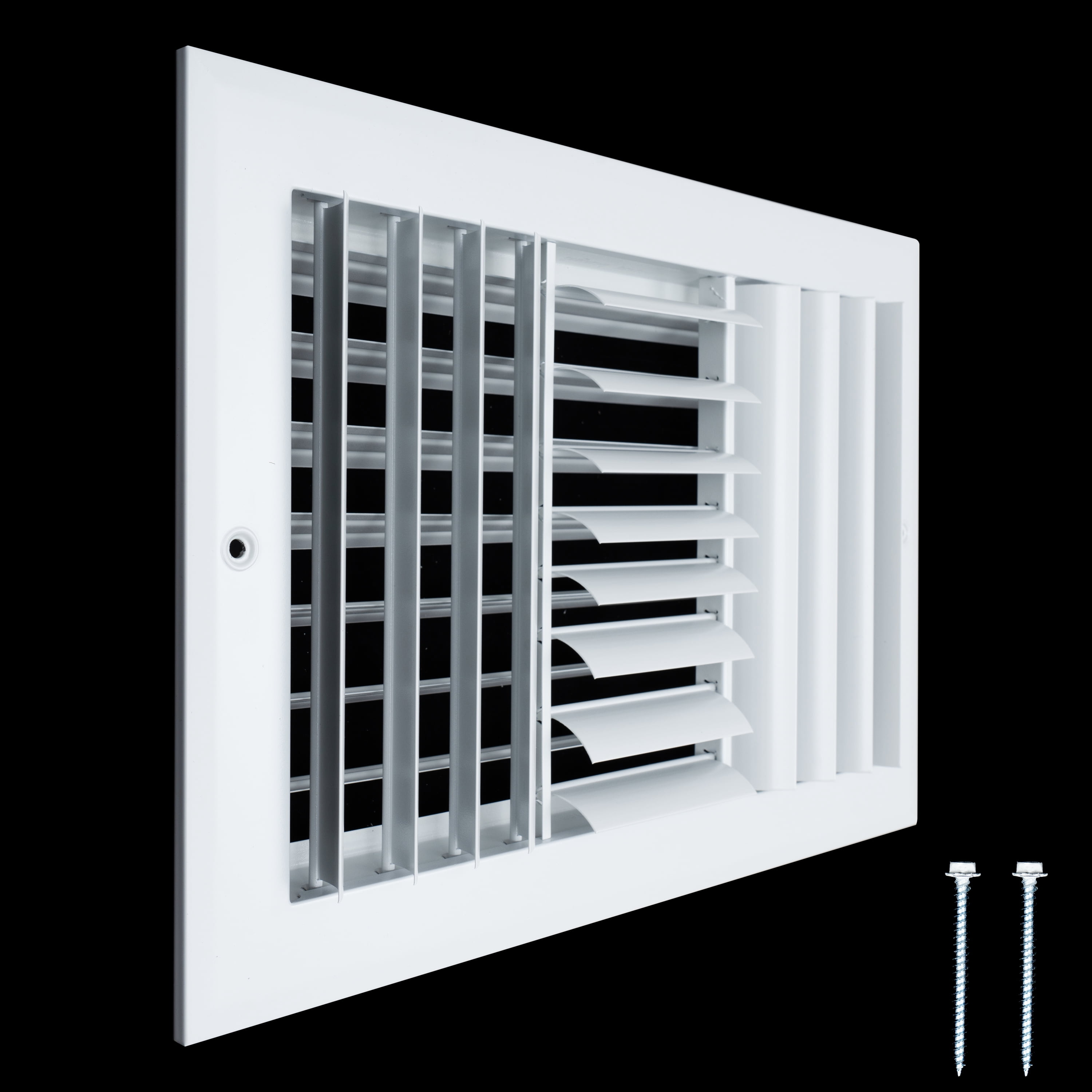 Fits 12x8 Duct Opening Aluminum 3-WAY Adjustable Air Supply Grille by ...