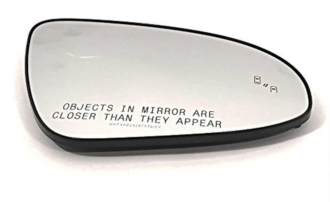 Fits 13-17 Camry Right Pass Mirror Glass w/Blind Spot Detection w ...