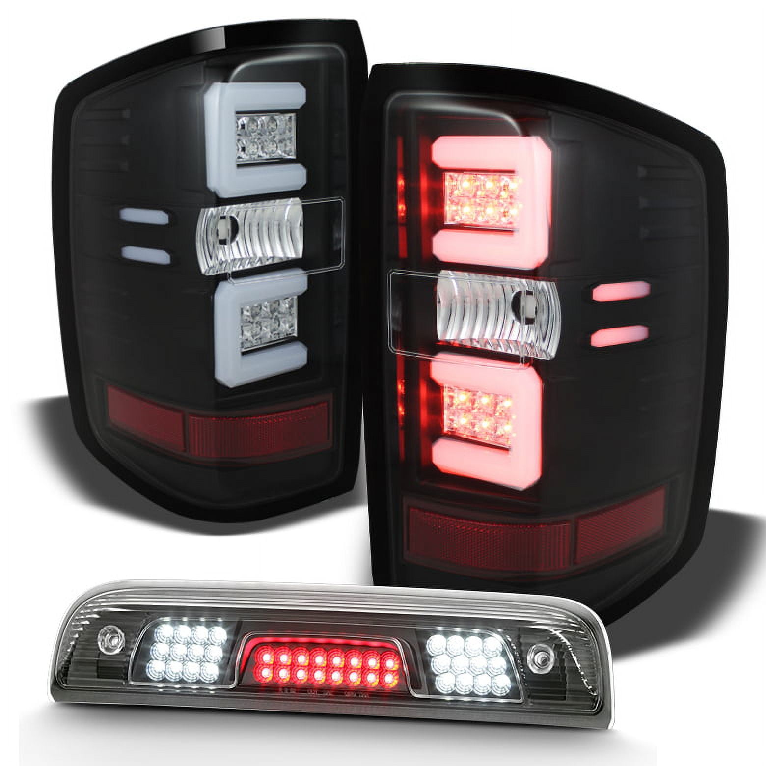 AKKON - Fits 2014-2019 Chevy Silverado 1500 | 15-19 2500 3500 HD LED ...