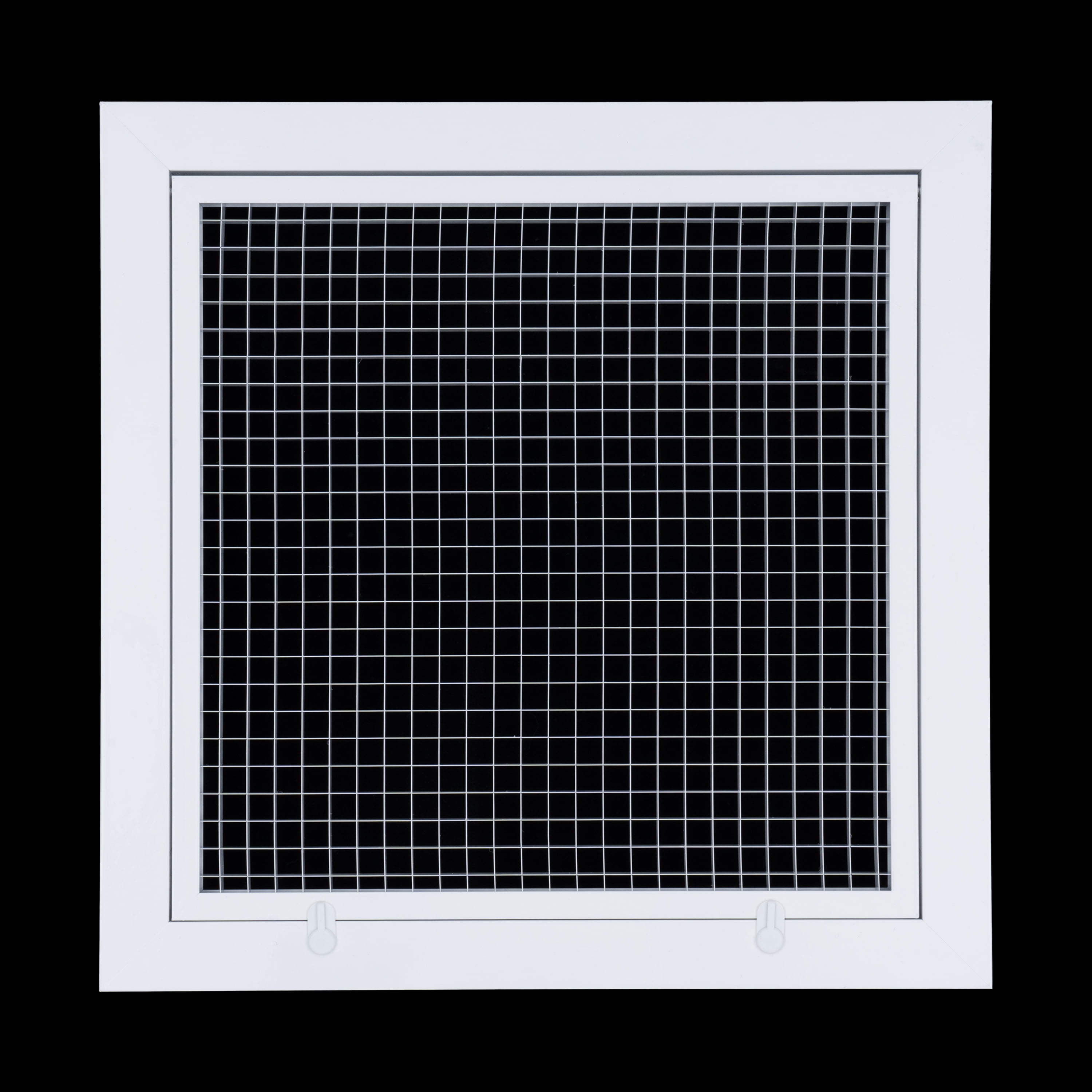 Fits 14x14 Duct Opening | Aluminum Eggcrate Return Air Filter Grille ...