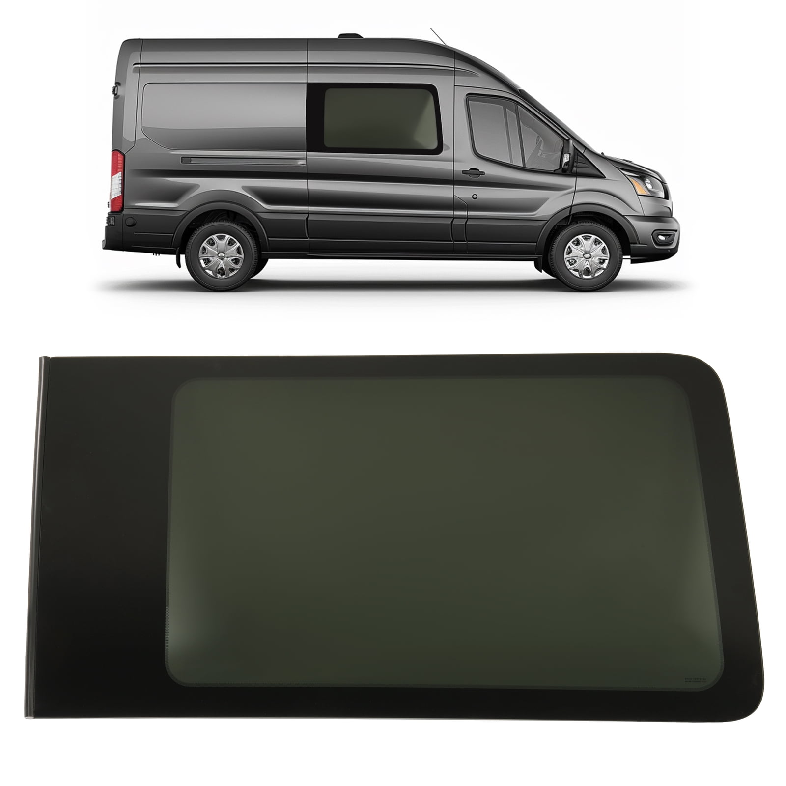 Fits 15-23 Ford Transit Mid/High Roof Passenger Side Sliding Door ...