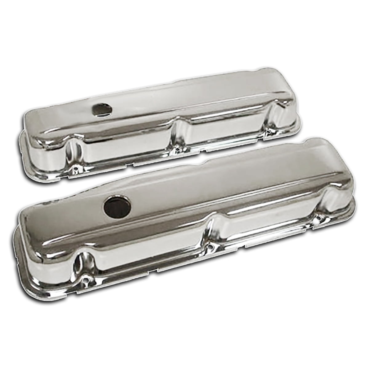 Fits 1968-1981 Buick SB Small Block 350 V8 Short Steel Valve Covers ...