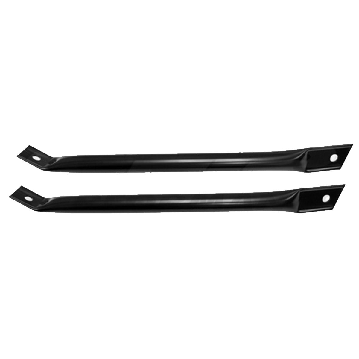 Fits 1970-81 Chevy Camaro Black Steel Radiator Support Bars W/ Mounting ...