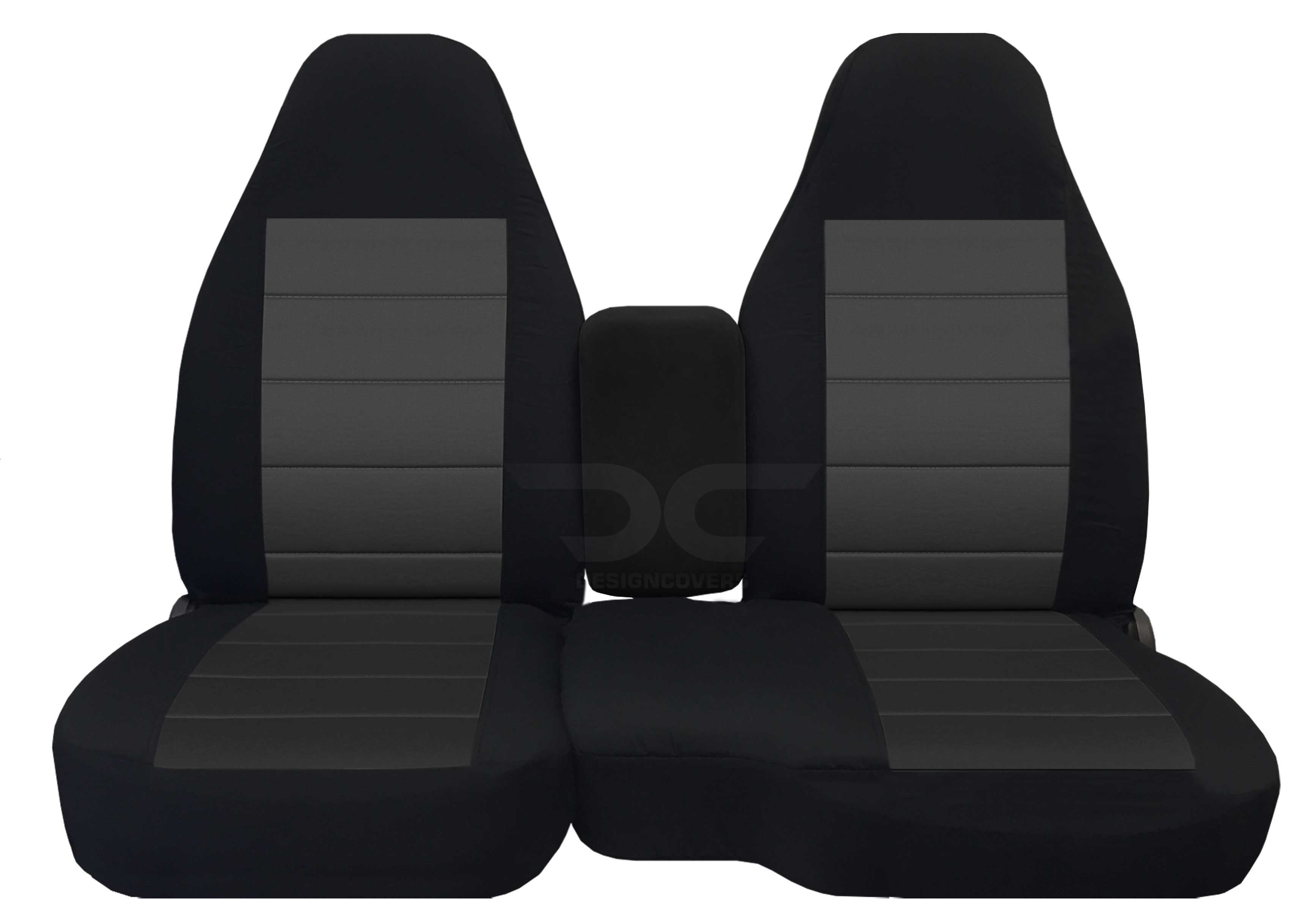 Fits 1998-2003 Ford Ranger Velour Seat Covers 60/40 Bench w Opening ...
