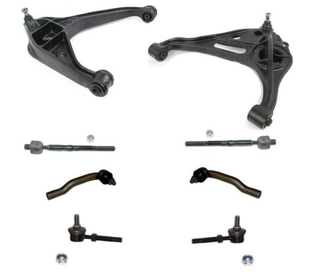 Fits 1999-04 Chevrolet Tracker Control Arms Inner Outer Tie Rod Ends ...