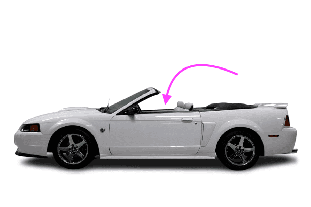 Fits: 2000-2004 Ford Mustang 2D Coupe,Convertible Front Left Door ...