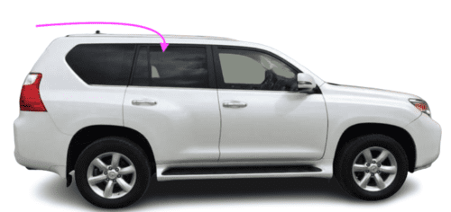 Fits: 2003-2010 Lexus GX470 4DR Utility Passenger Rear Right Door ...