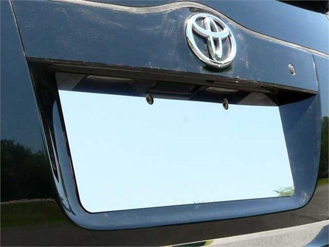 Fits 2004-2009 TOYOTA PRIUS 4-door -Stainless Steel License Plate Bezel ...
