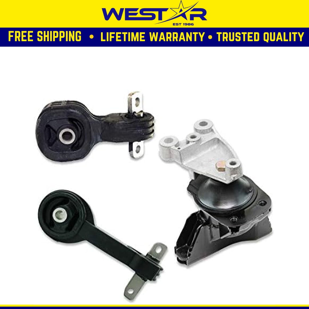 Fits 2006-2011 Honda Civic 1.8L AUTO Engine Motor & Torque Mount Set ...