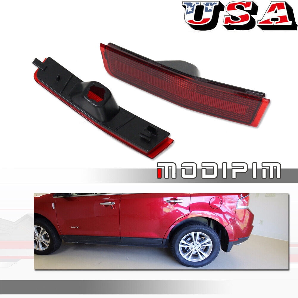 Fits 2007 - 2010 Lincoln MKX Rear Bumper Side Marker Light Reflector ...
