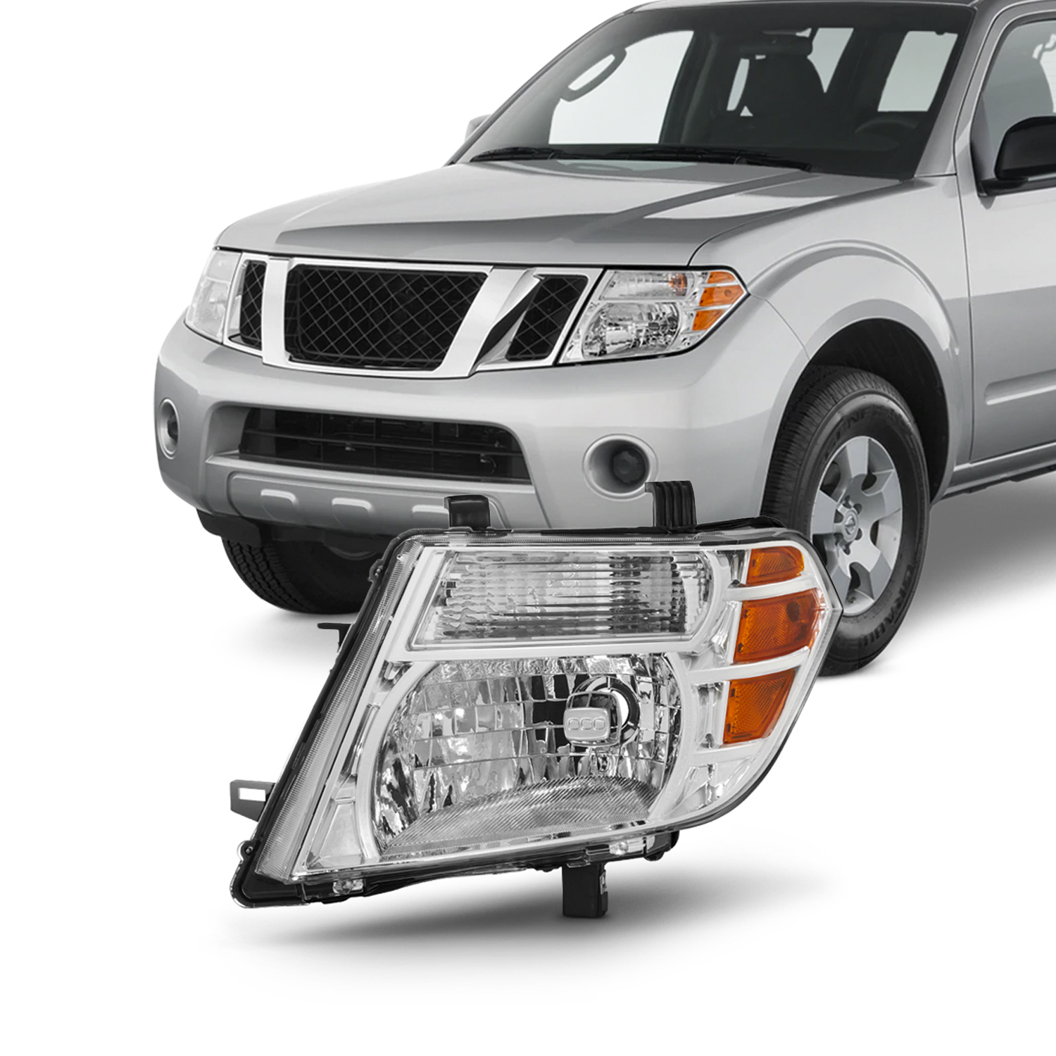 New Economy Replacement Driver Side Headlight Assembly, Fits 2011-2014 ...