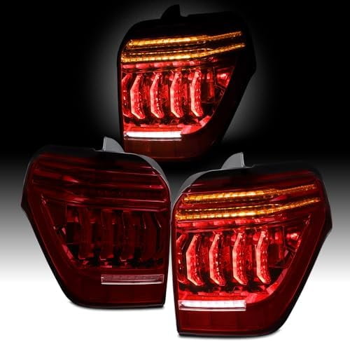 - Fits 2010-2022 Toyota 4Runner LED Tube DRL /Sequential Turn Signal ...