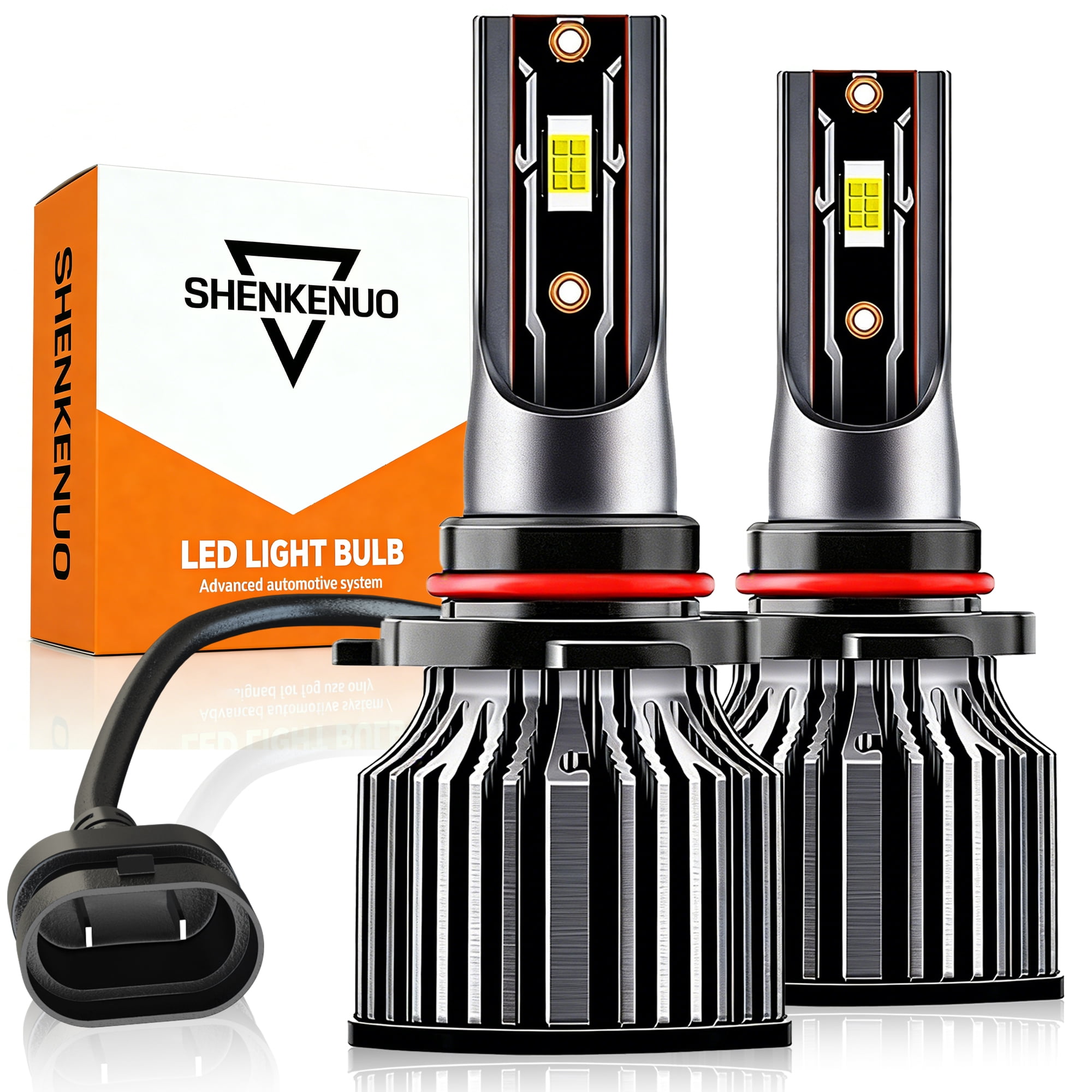 Fits 2018-2021 Chevy Equinox LED Headlight Bulbs 9012 High Low Beam ...