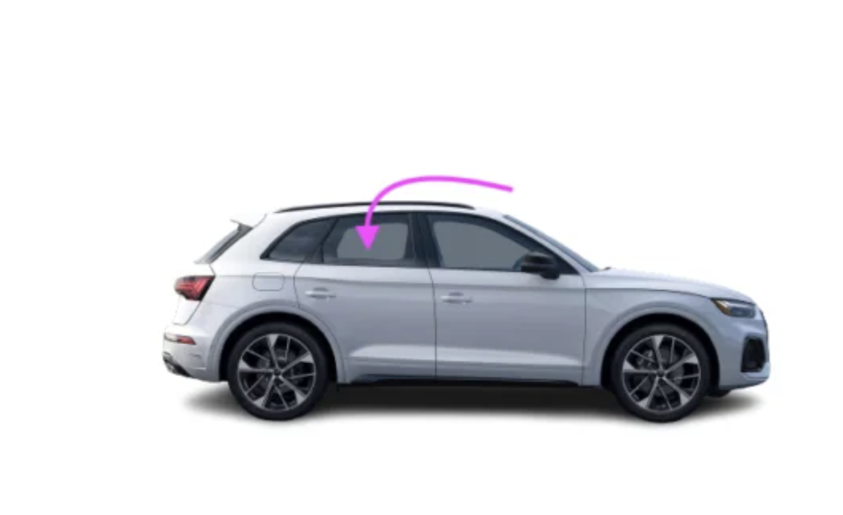 Fits: 2018-2024 Audi SQ5/Q5 4D SUV Passenger Rear Right Door Window ...