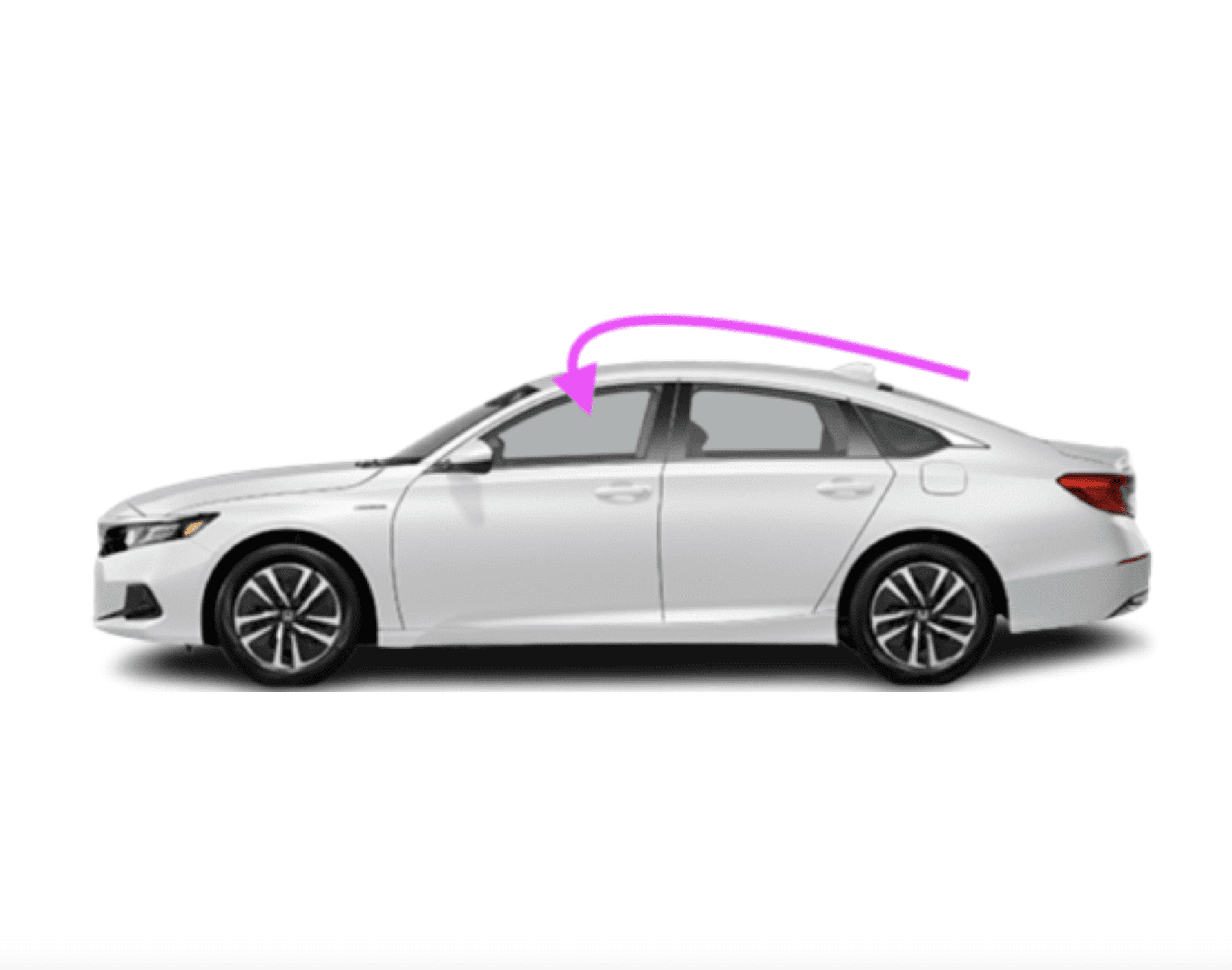 Fits: 2018-2024 Honda Accord 4 Door Sedan Front Left Driver Door Window ...