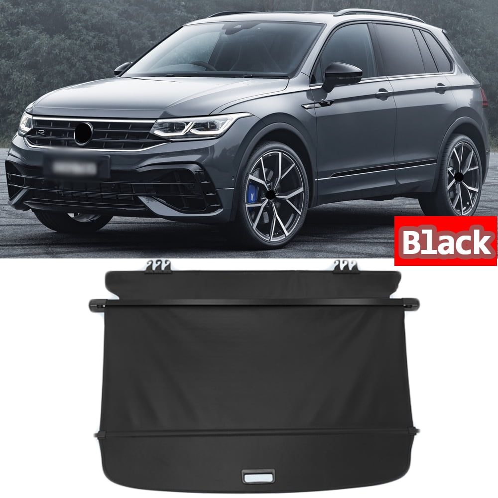 Fits 2018-2024 Volkswagen Tiguan Retractable Trunk Cargo Cover Security ...