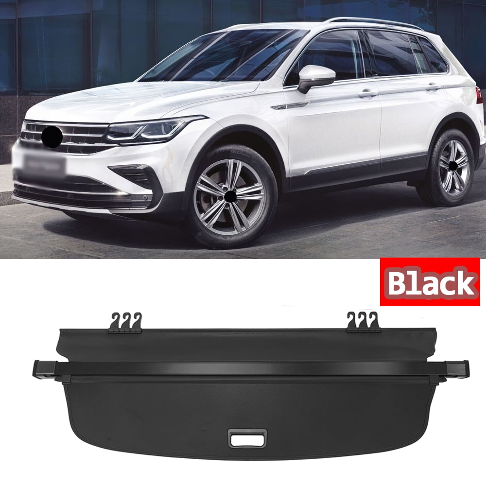 Fits 2018-2024 Volkswagen Tiguan Retractable Trunk Cargo Cover Security ...