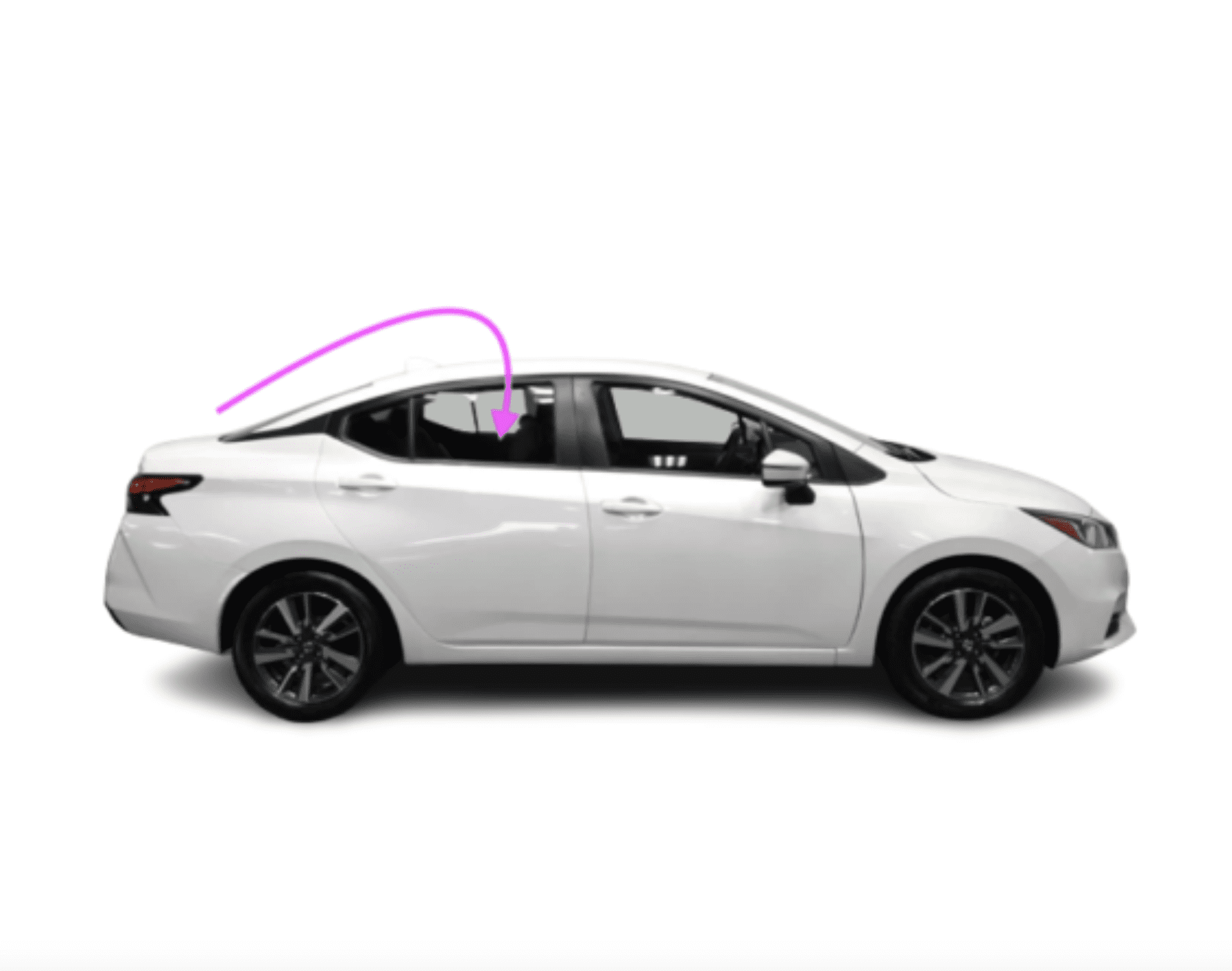 Fits 2020-2024 Nissan Versa 4D Sedan Passenger Right Side Rear Door ...