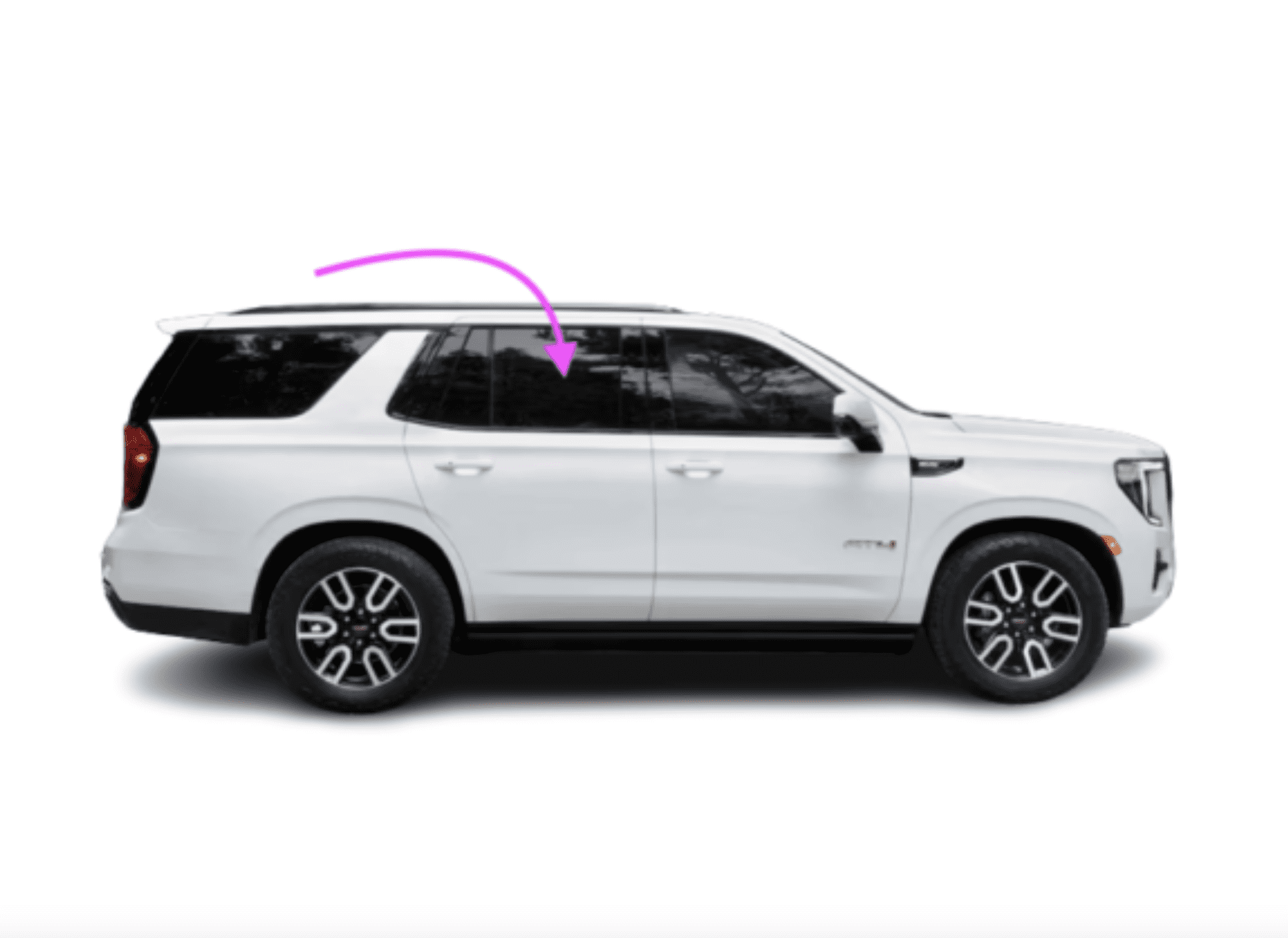 Fits: 2021-2023 Chevrolet Tahoe & GMC Yukon Rear Right Door Window ...