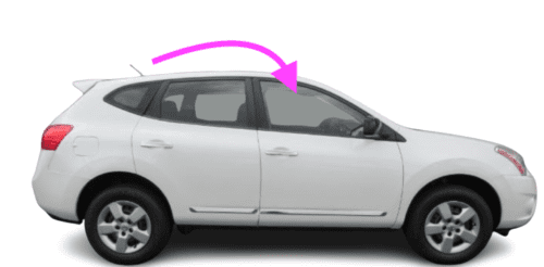 Fits: 2022-2024 Mitsubishi Outlander SUV Front Passenger Window Glass ...