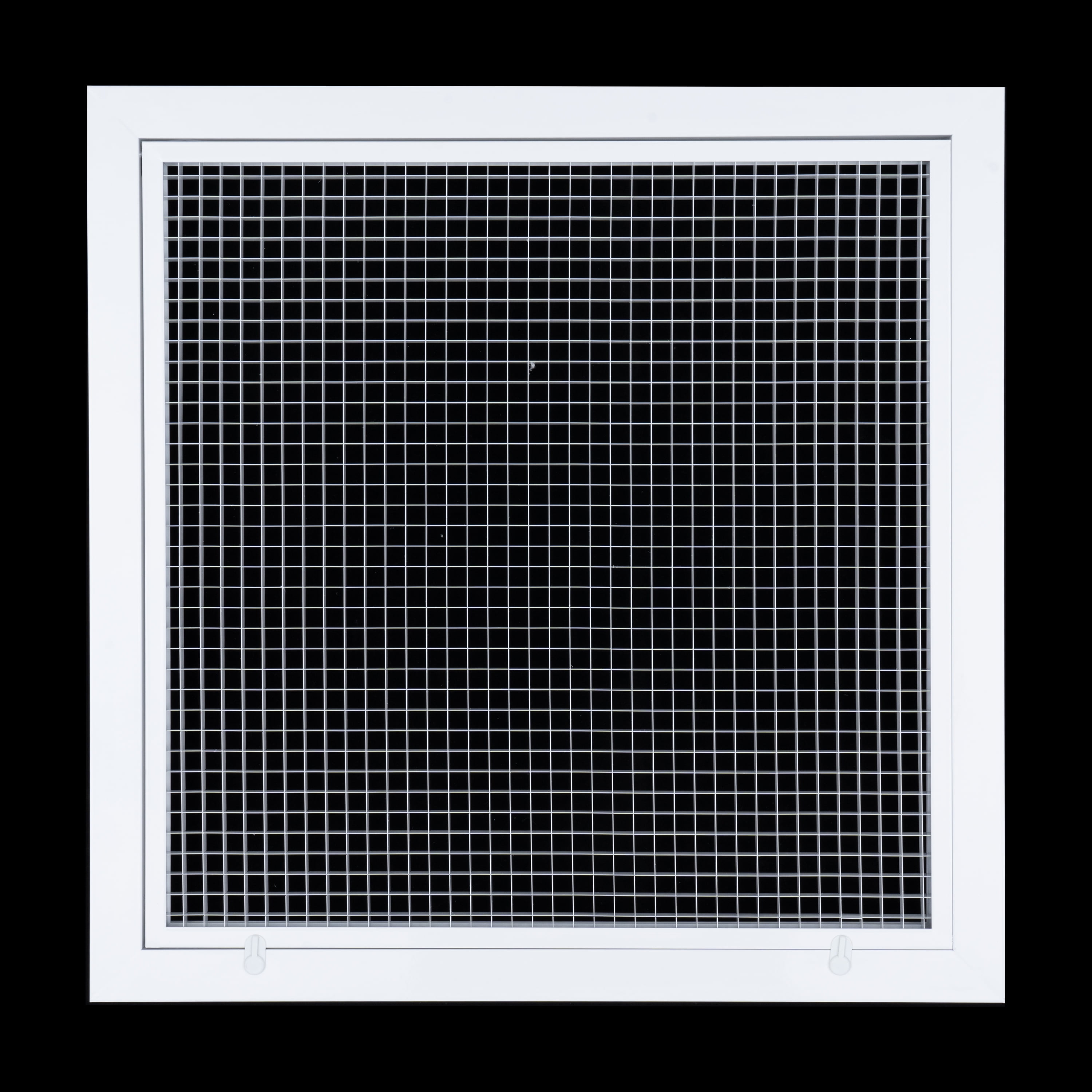 Fits 20x20 Duct Opening | Aluminum Eggcrate Return Air Filter Grille ...