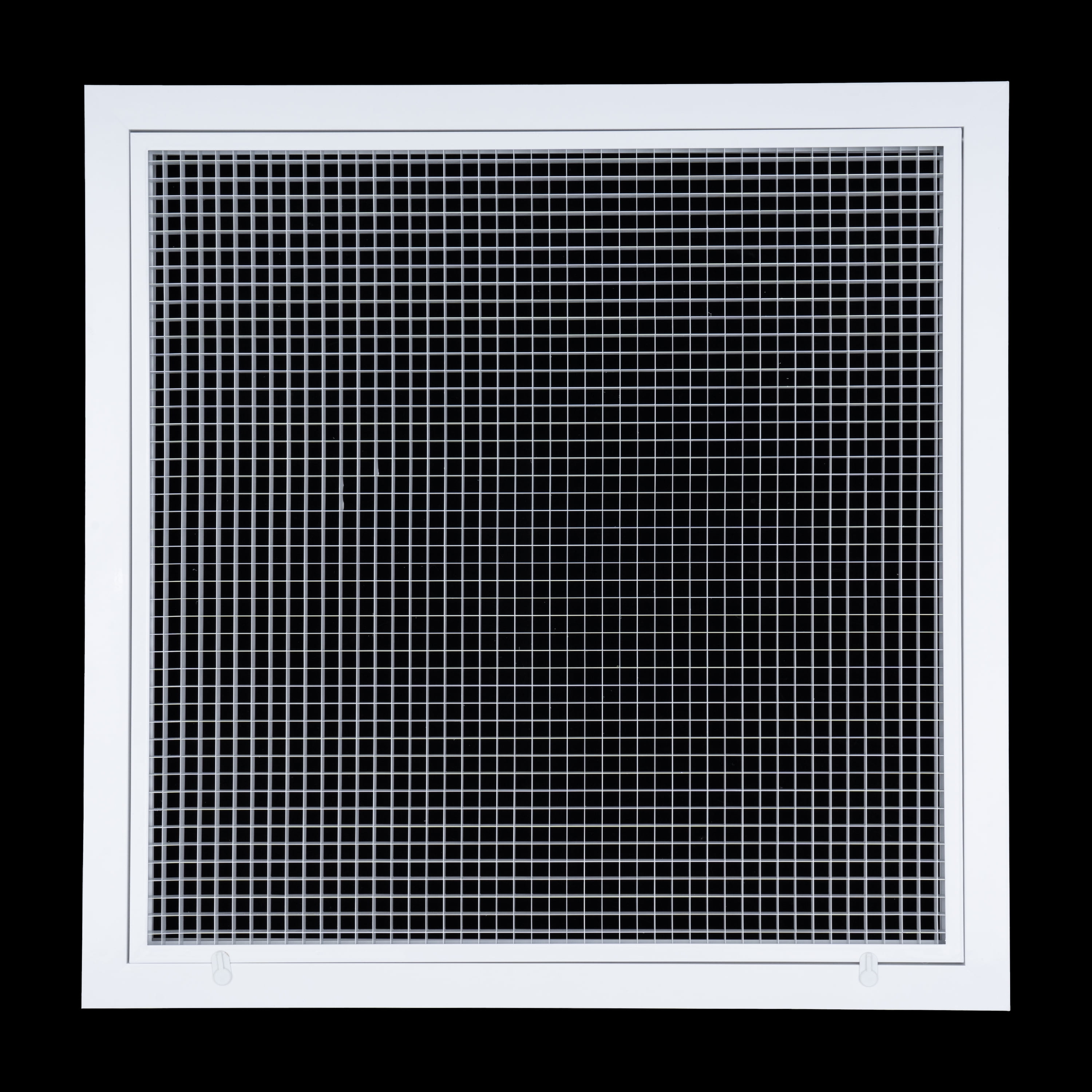 Fits 24x24 Duct Opening | Aluminum Eggcrate Return Air Filter Grille ...