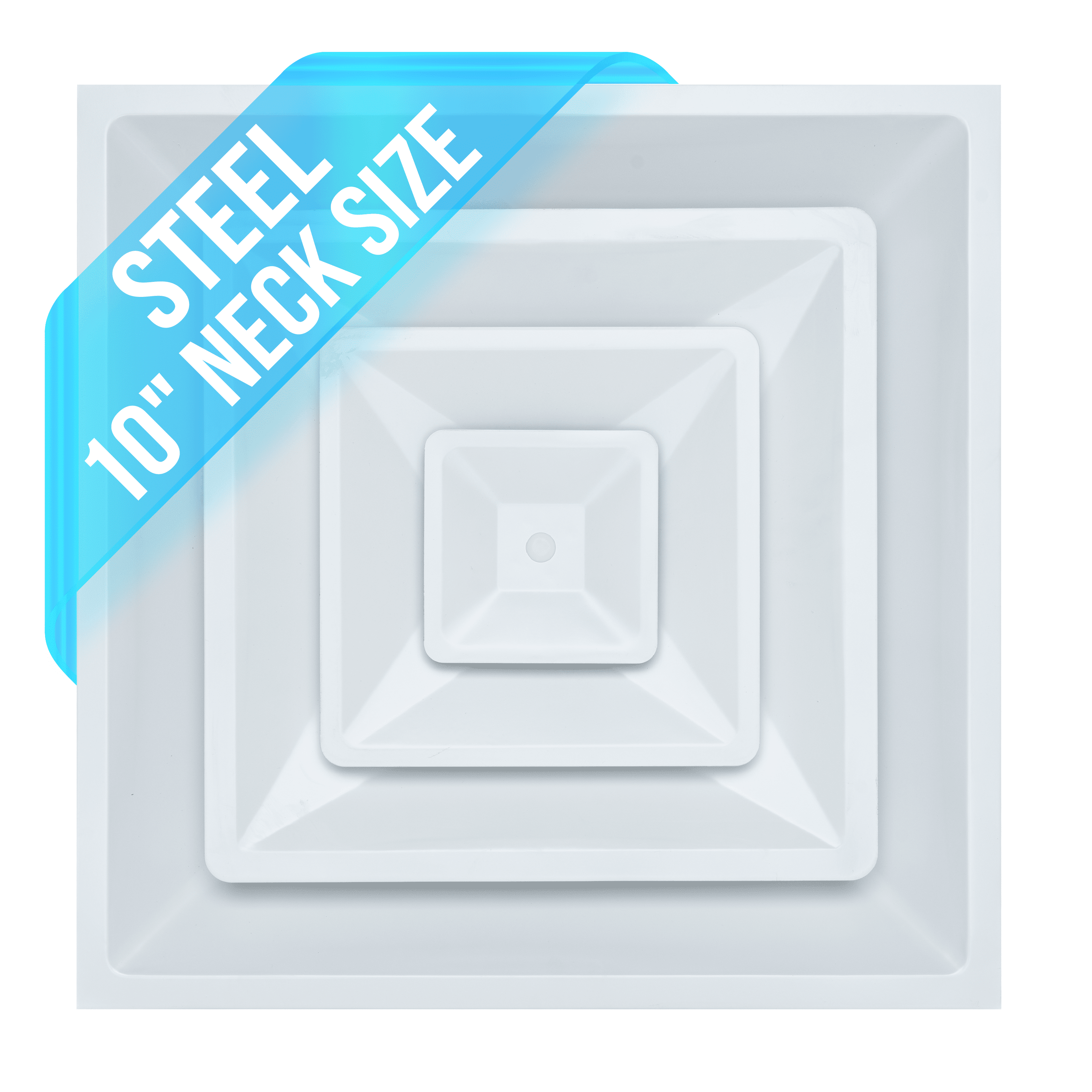 Fits 24x24 Steel T-Bar Drop Ceiling Grid | 2x2 Feet Lay in Steel Air ...