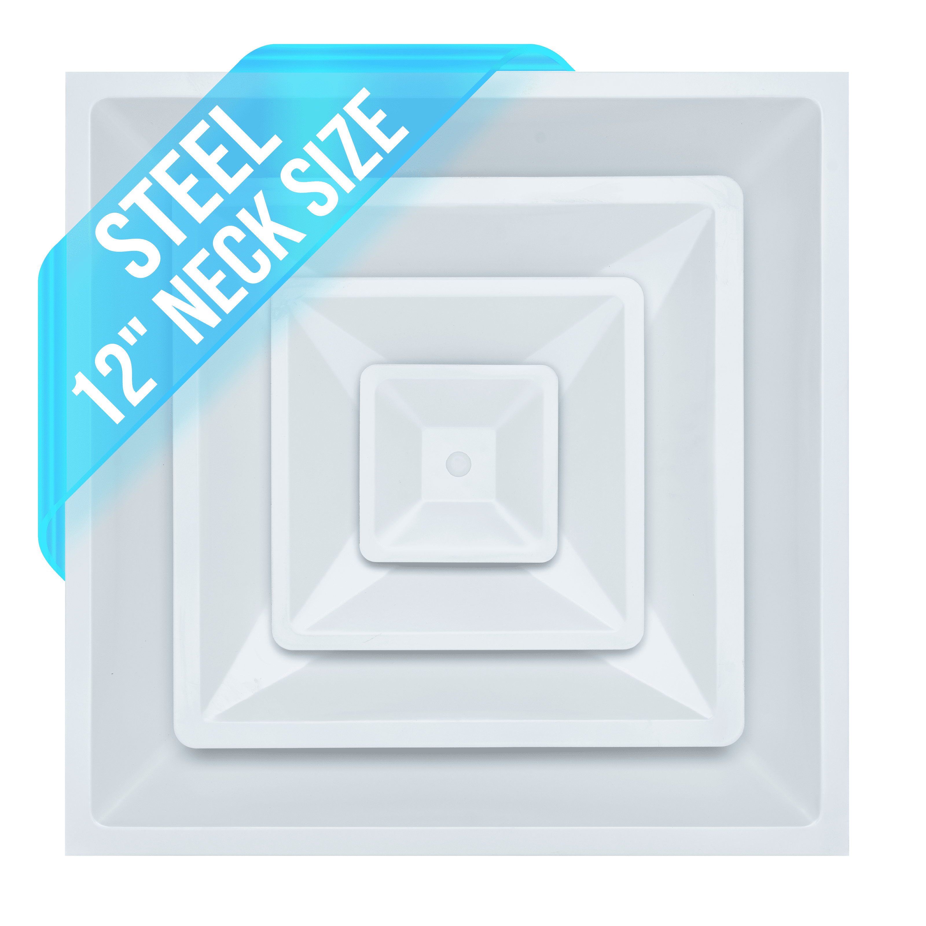 Fits 24x24 Steel T-Bar Drop Ceiling Grid | 2x2 Feet Lay in Steel Air ...