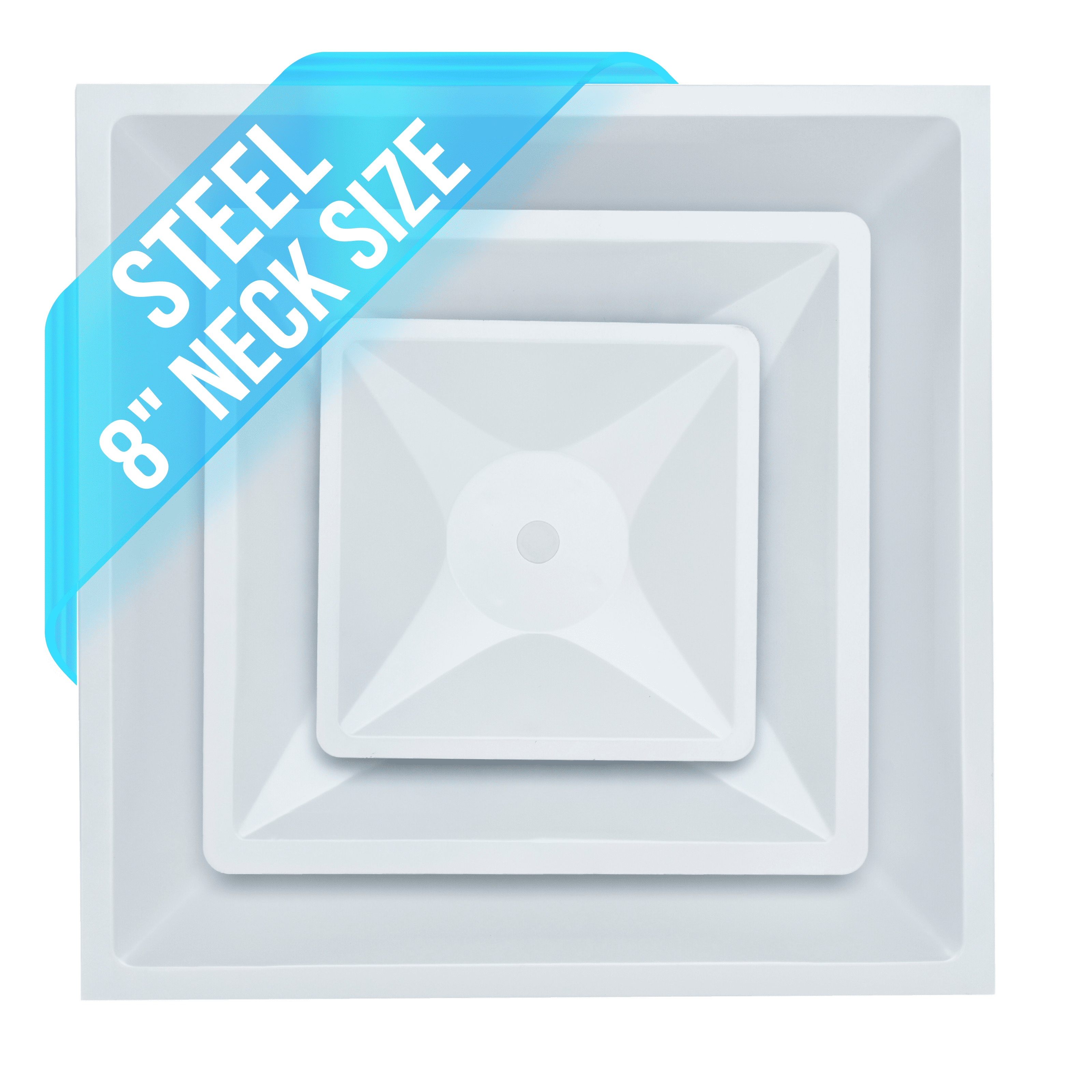 Fits 24x24 Steel T-Bar Drop Ceiling Grid | 2x2 Feet Lay in Steel Air ...