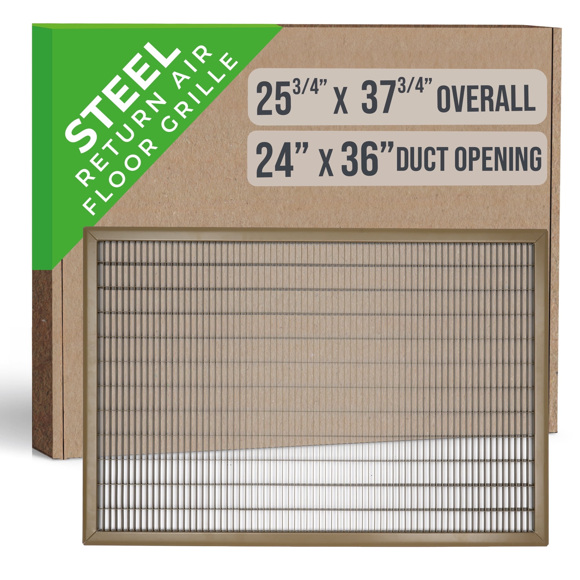 Fits 24x36 Duct Opening | Return Air Floor Grille by Handua| Walkable ...