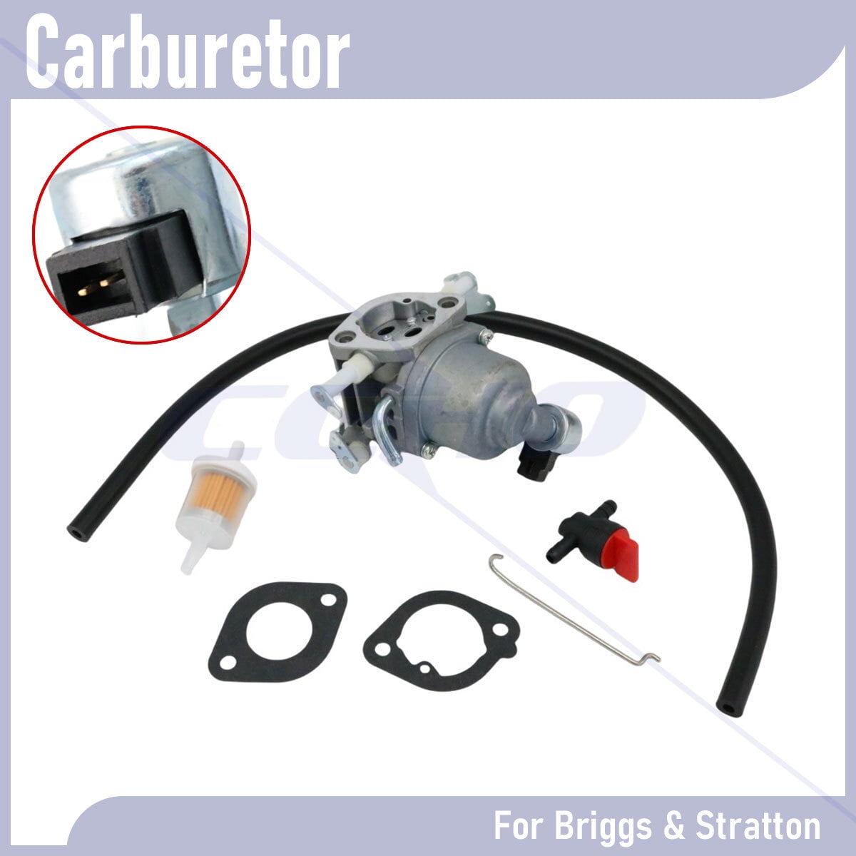 Fits 593200 G02826 44N877 Intek v-twin 24hp 724cc Carburetor - Walmart.com