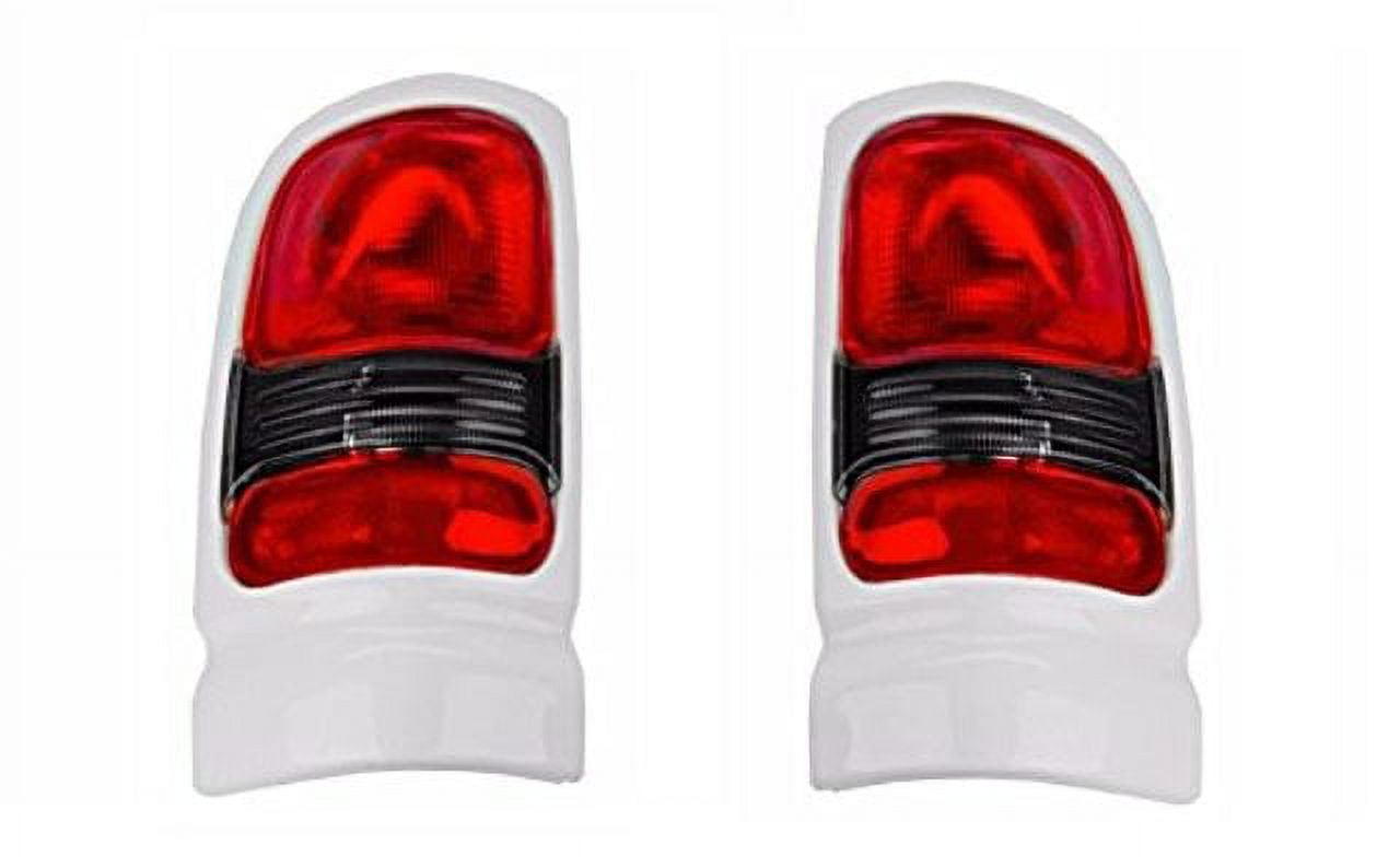 Fits 94-01 Dg 1500, 94-02 Dg 2500, 3500 Left & Right Set Tail Lights ...