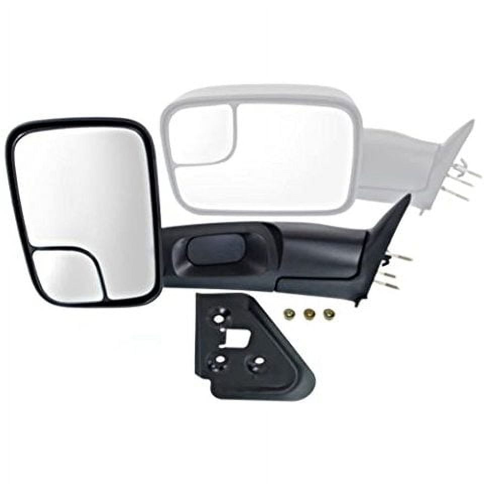Fits 94-01 Pickup 1500 94-02 2500/3500 Lt Driver Manual Mirror Flip-Up ...