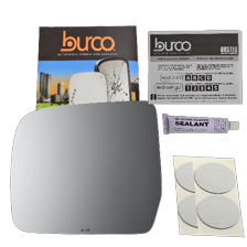 HM10 - Fit System Hood mounted Assembly with backing plate kit with 8 1 ...