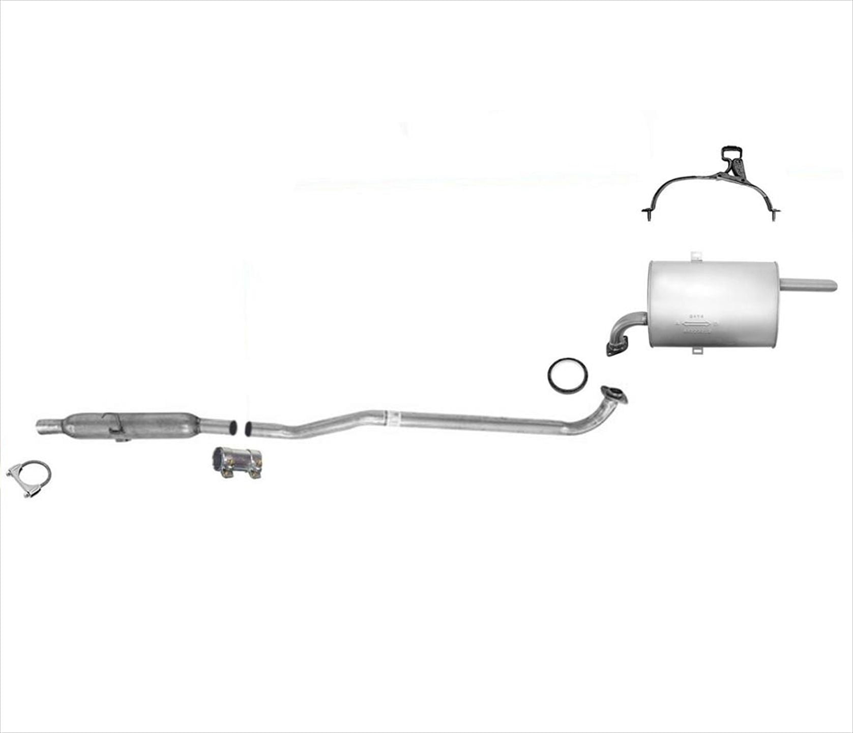 Fits 98-2002 Chevrolet Prizm & Toyota Corolla 1.8L Middle Resonator ...
