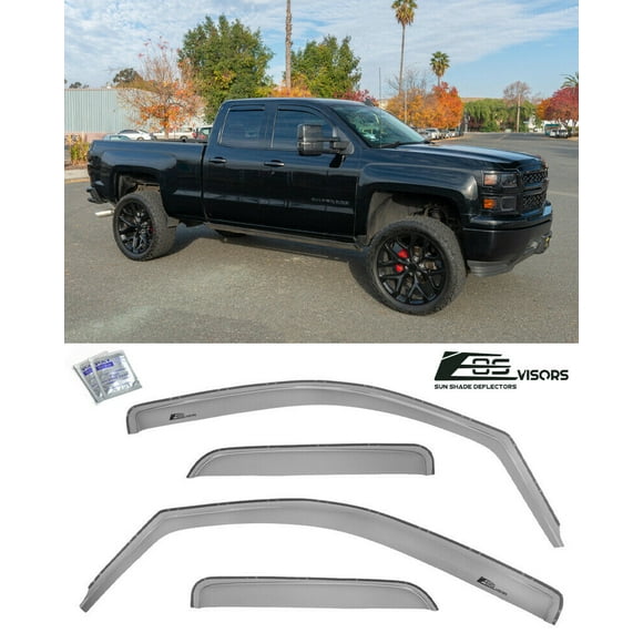 Rain Guards & Window Visors for Silverado | Protect & Ventilate