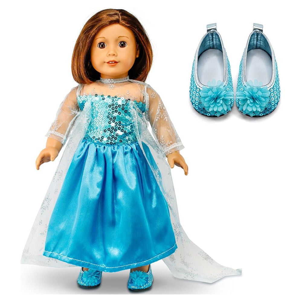 Fits American Girl 18 inch Princess Dress 18 Inch Doll Clothes Outfit ...