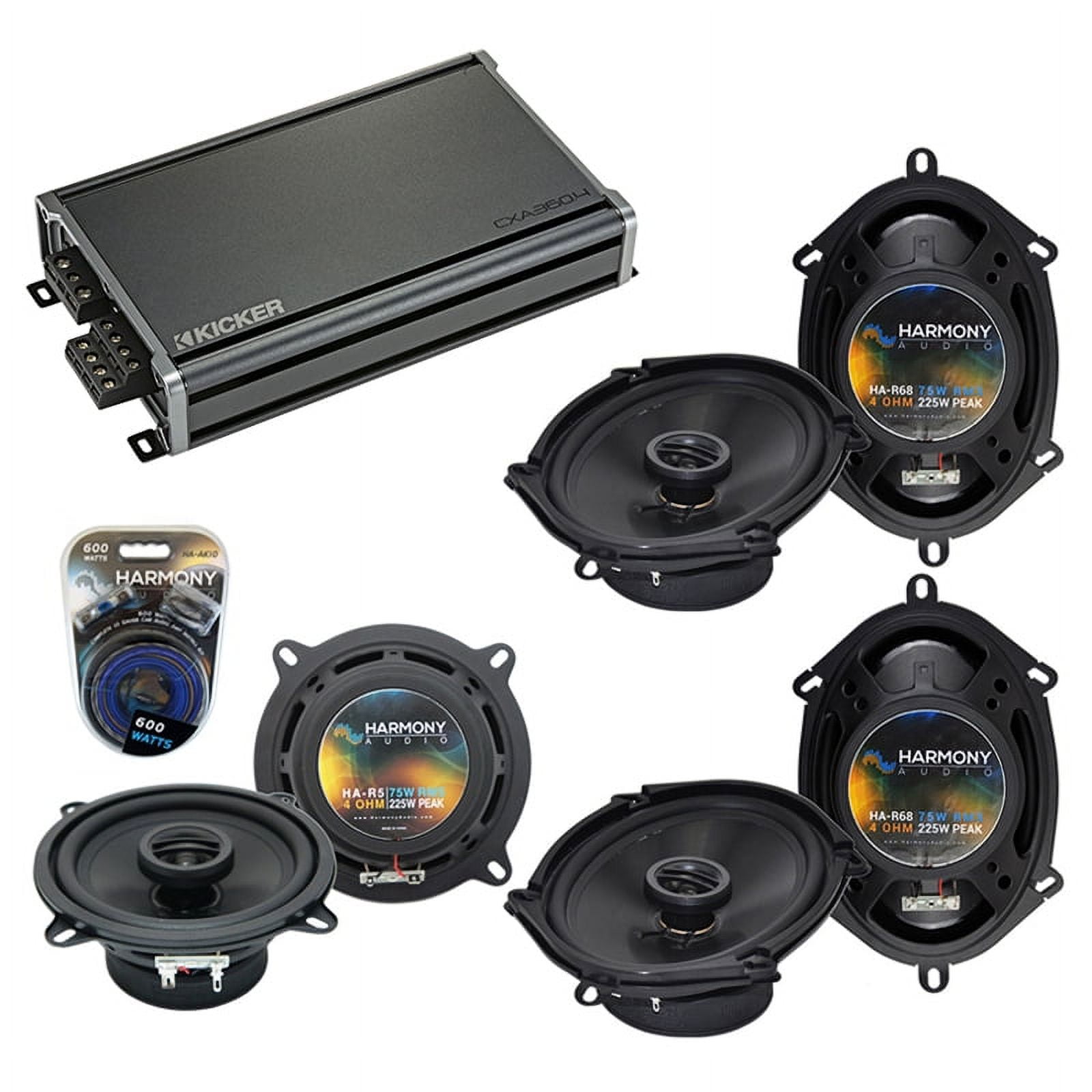 Fits BMW 328 1997-2001 Factory Speaker Replacement Harmony (2)R68 R5 ...