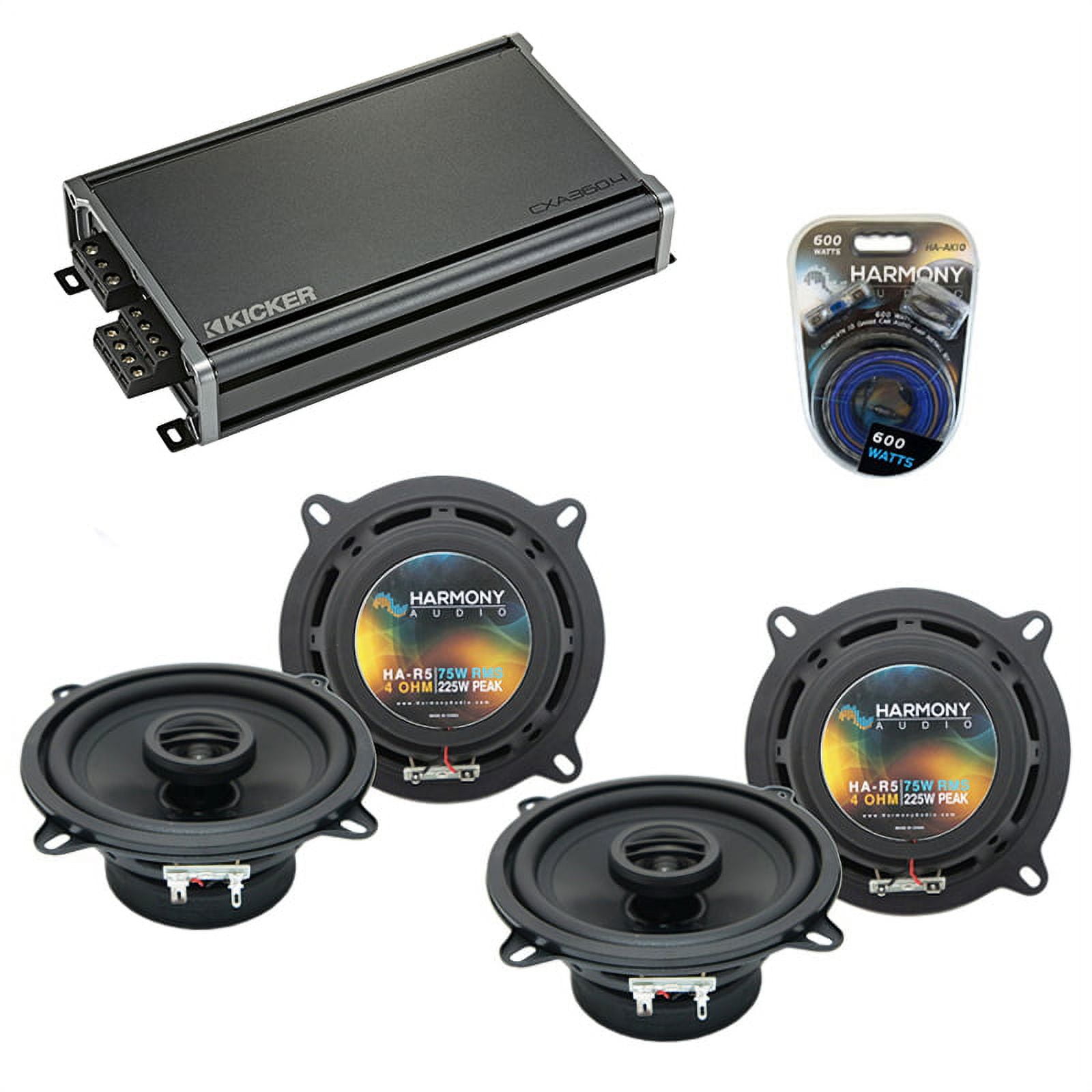 Fits BMW 850i 1990-1991 Factory Speaker Replacement Harmony (2) R5 ...