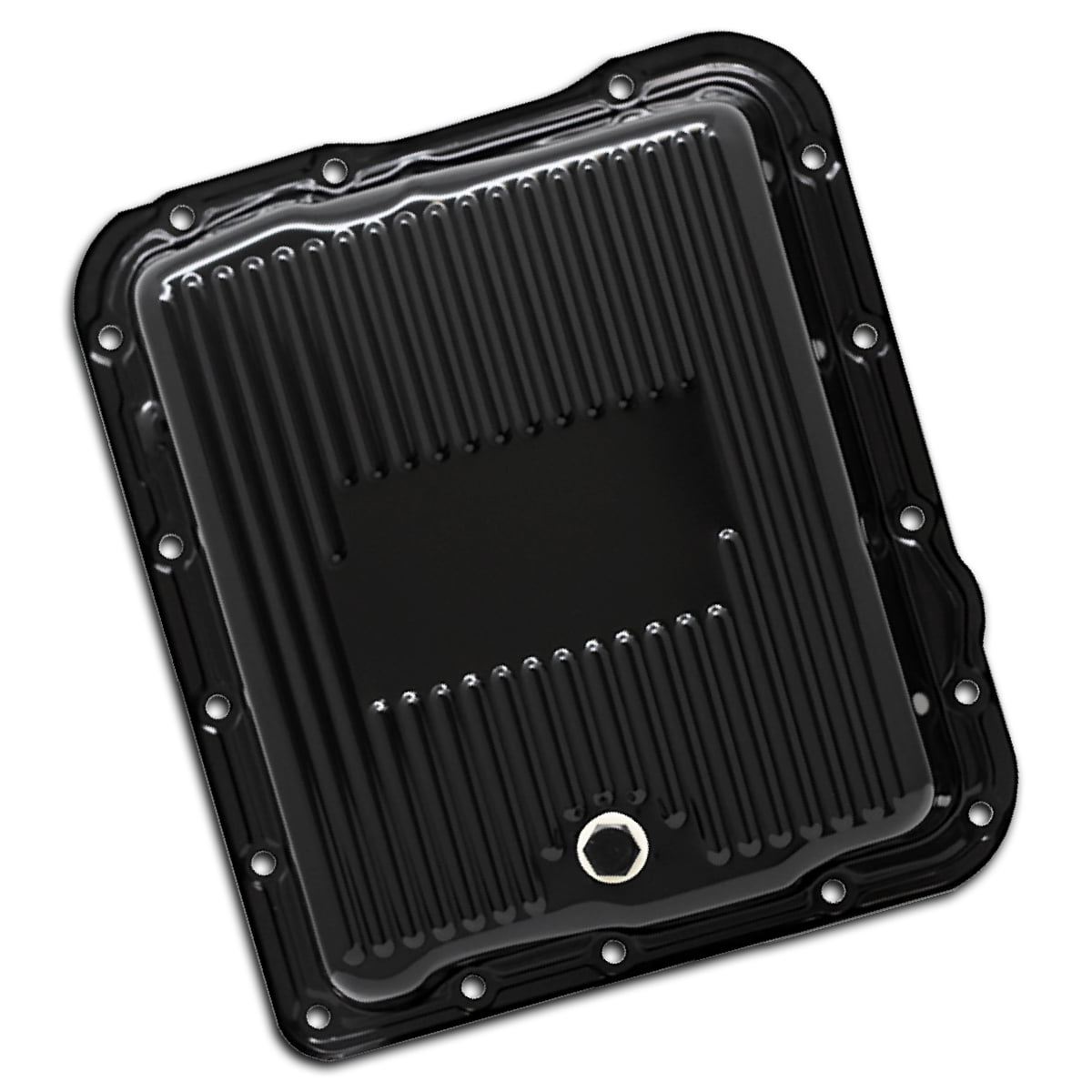 Fits Chevy GM 700R4 4L60E 4L65E Steel Transmission Pan Black Edp 2 5/8 ...