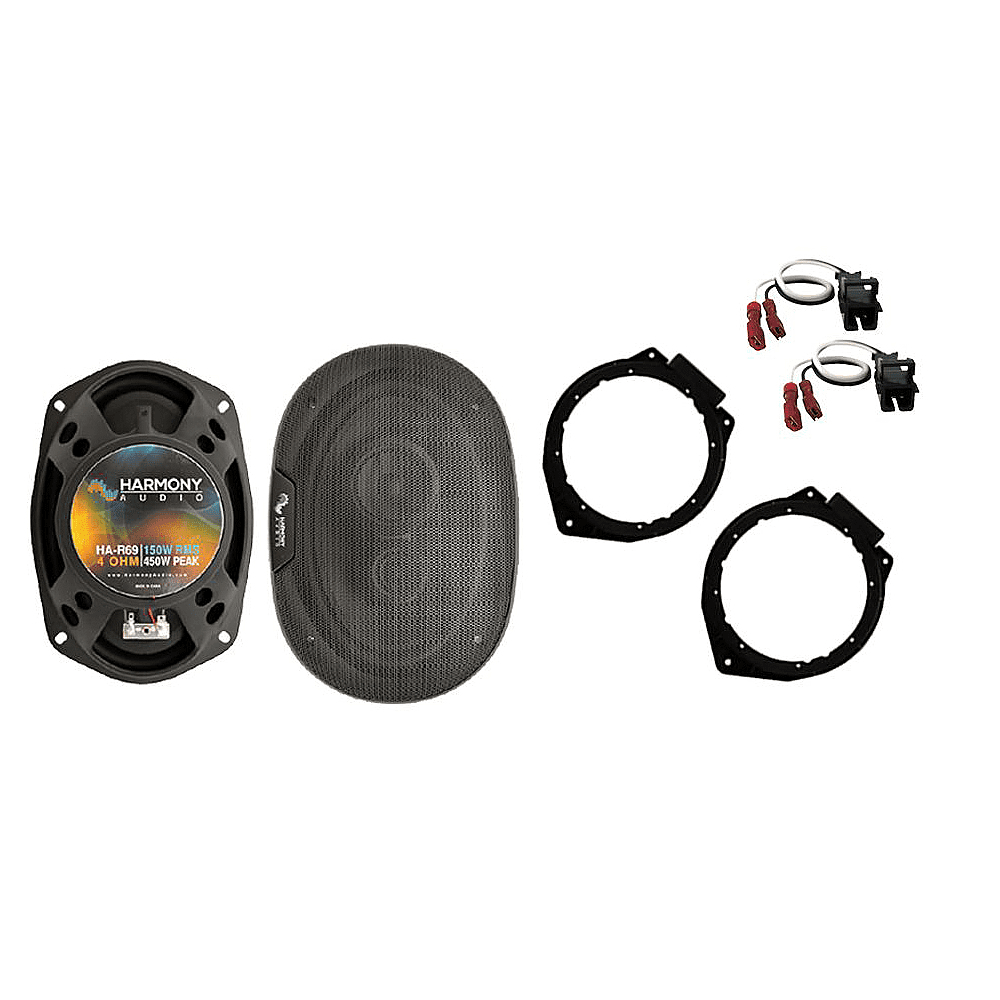 Fits Chevy HHR 2006-2012 Rear Deck Replacement Harmony HA-R69 Speakers ...