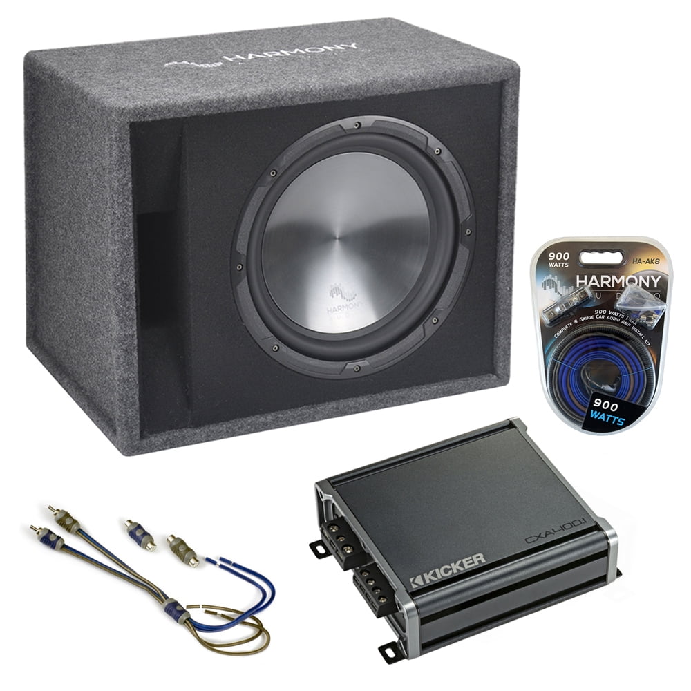 Fits Chevy Impala 00-18 Harmony Single 12" Loaded Sub Box Enclosure ...