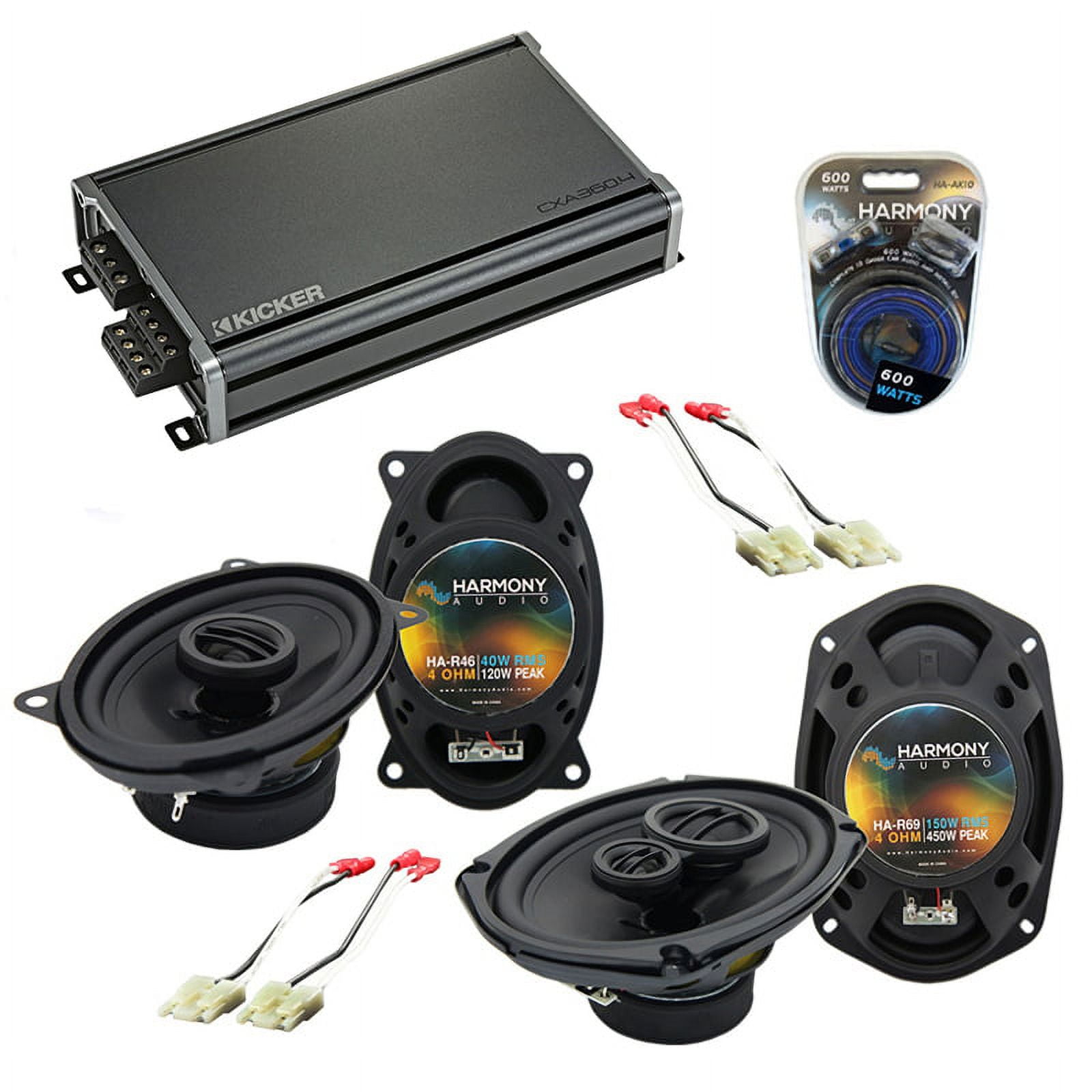 Fits Chevy S-10 Blazer 82-89 OEM Speaker Upgrade Harmony R46 R69 ...