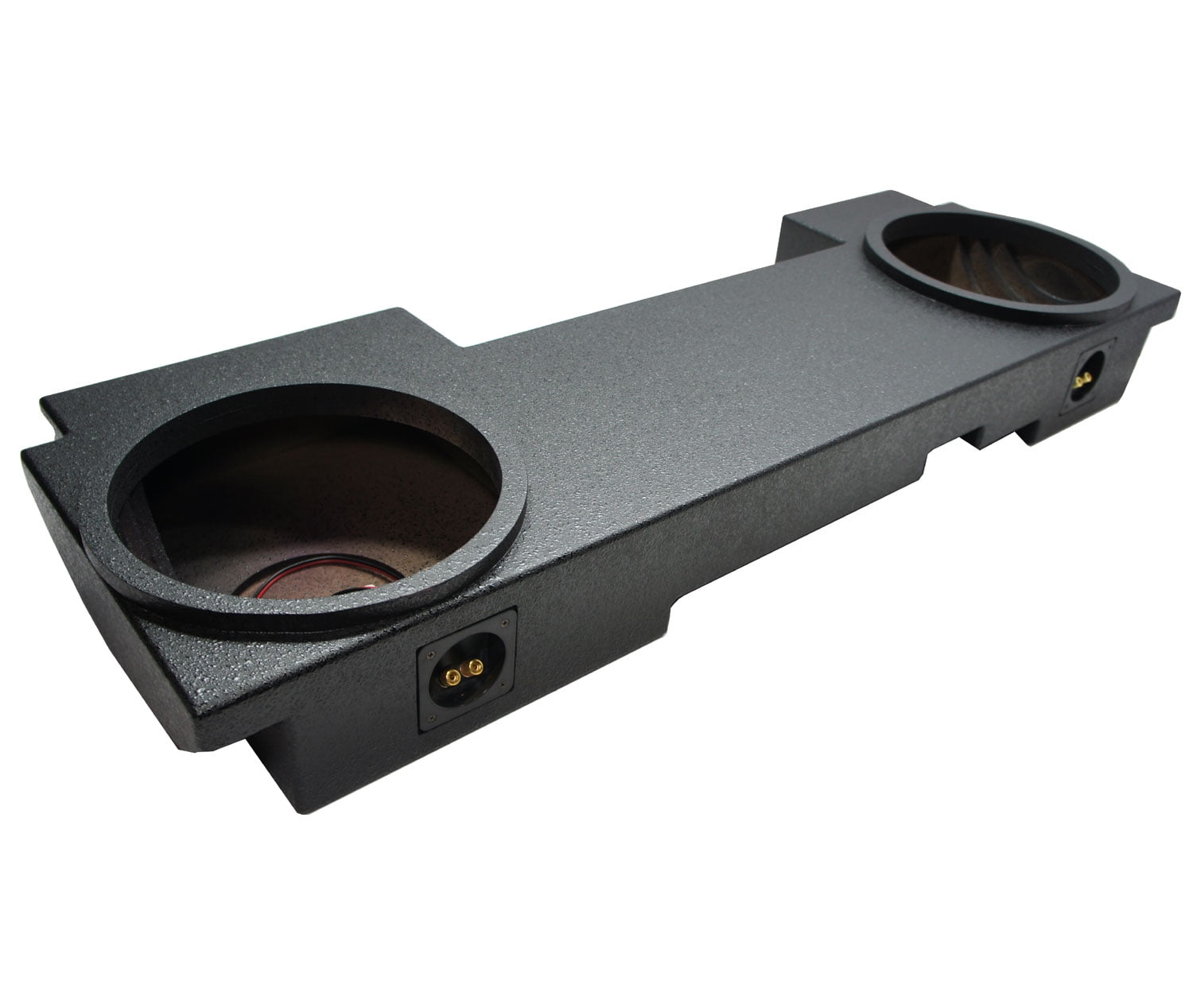 Fits Chevy Silverado 2500HD Crew 2002-2013 Dual 12" Sub Box Enclosure ...