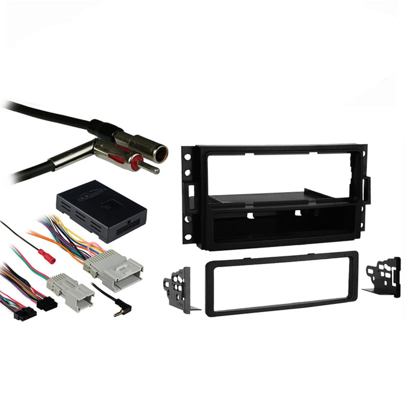 Fits Chevy Uplander 2005-2008 Single DIN Harness Radio Install Dash Kit ...