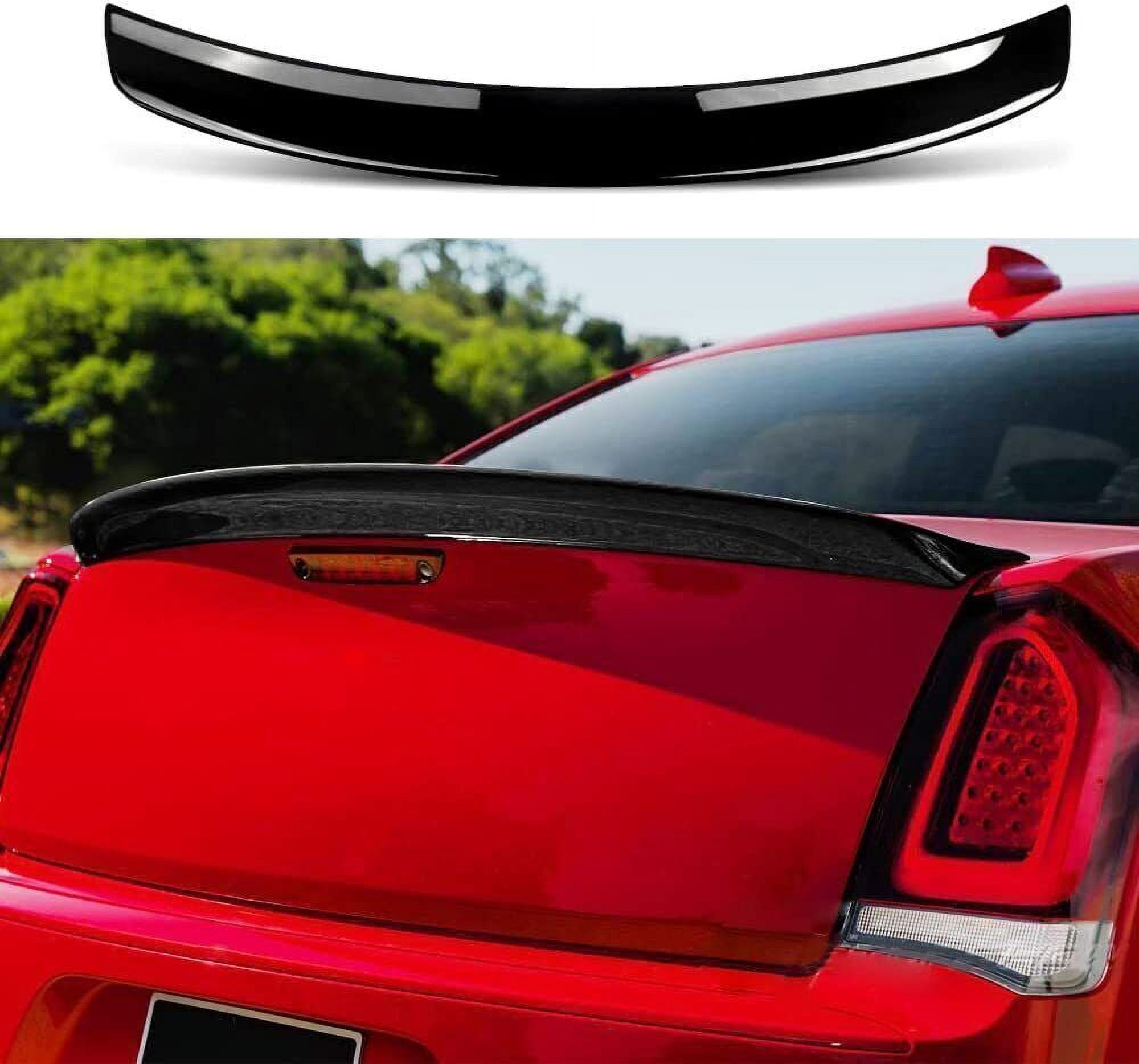Fits for 2011-2023 Chrysler 300 300C Glossy Black Style Lip Spoiler ...