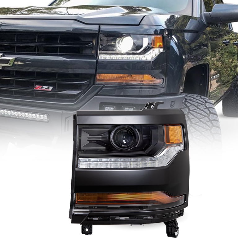 Chevrolet Silverado Headlight Replacement For Chevy Silverado 1500