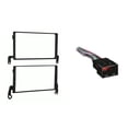Fits Ford F-650/750 2005-2010 Metra Double DIN Dash Kit with Harmony ...